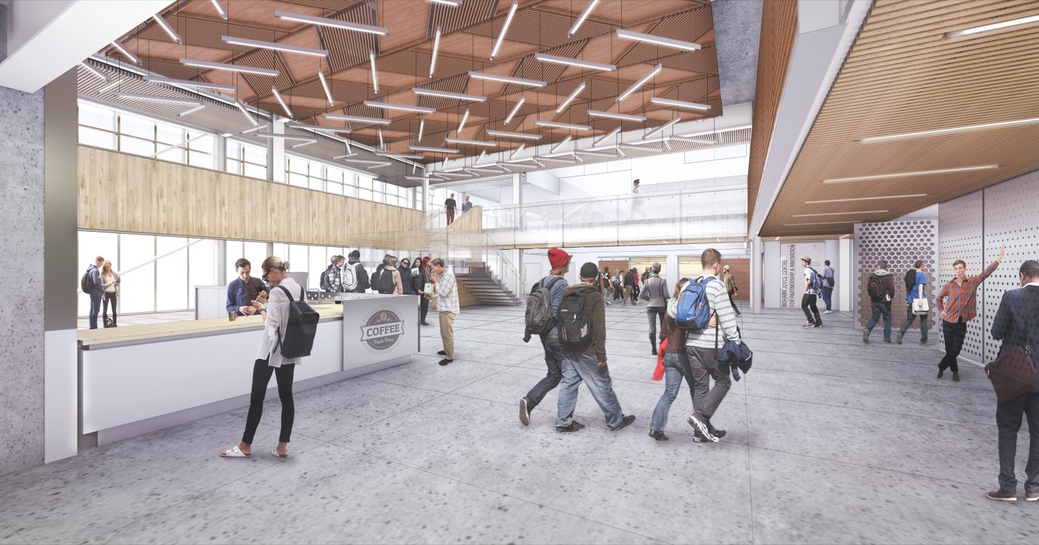 Atrium Gallery Alternate 2 - B+H Architects