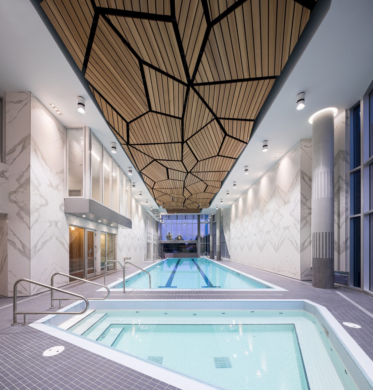 Clubhouse_Pool Perspective 4 - B+H Architects