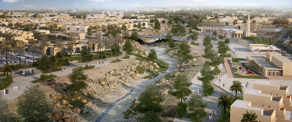 Wadi Landscape - B+H Architects