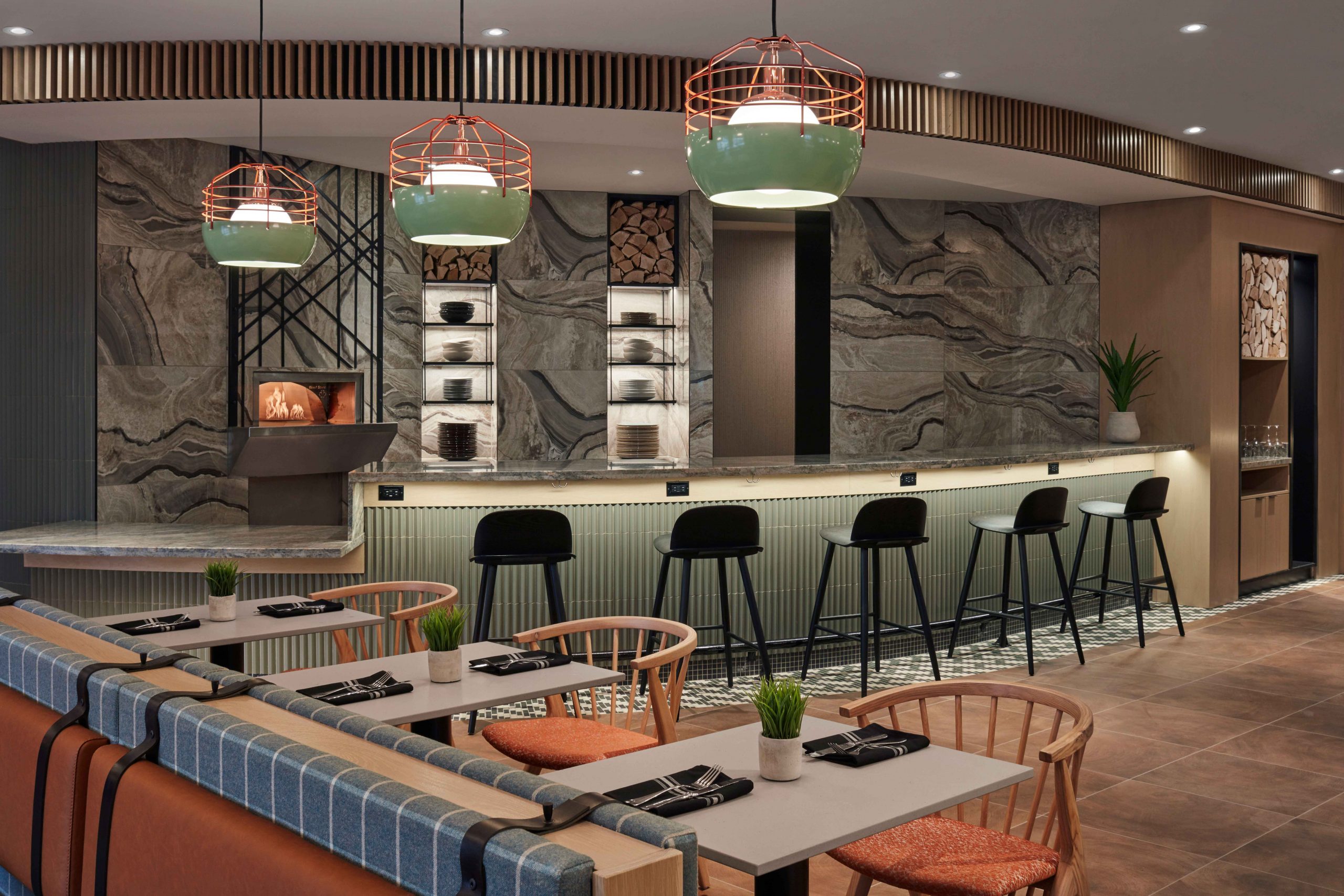 Aroma Resto Bar - B+H Architects