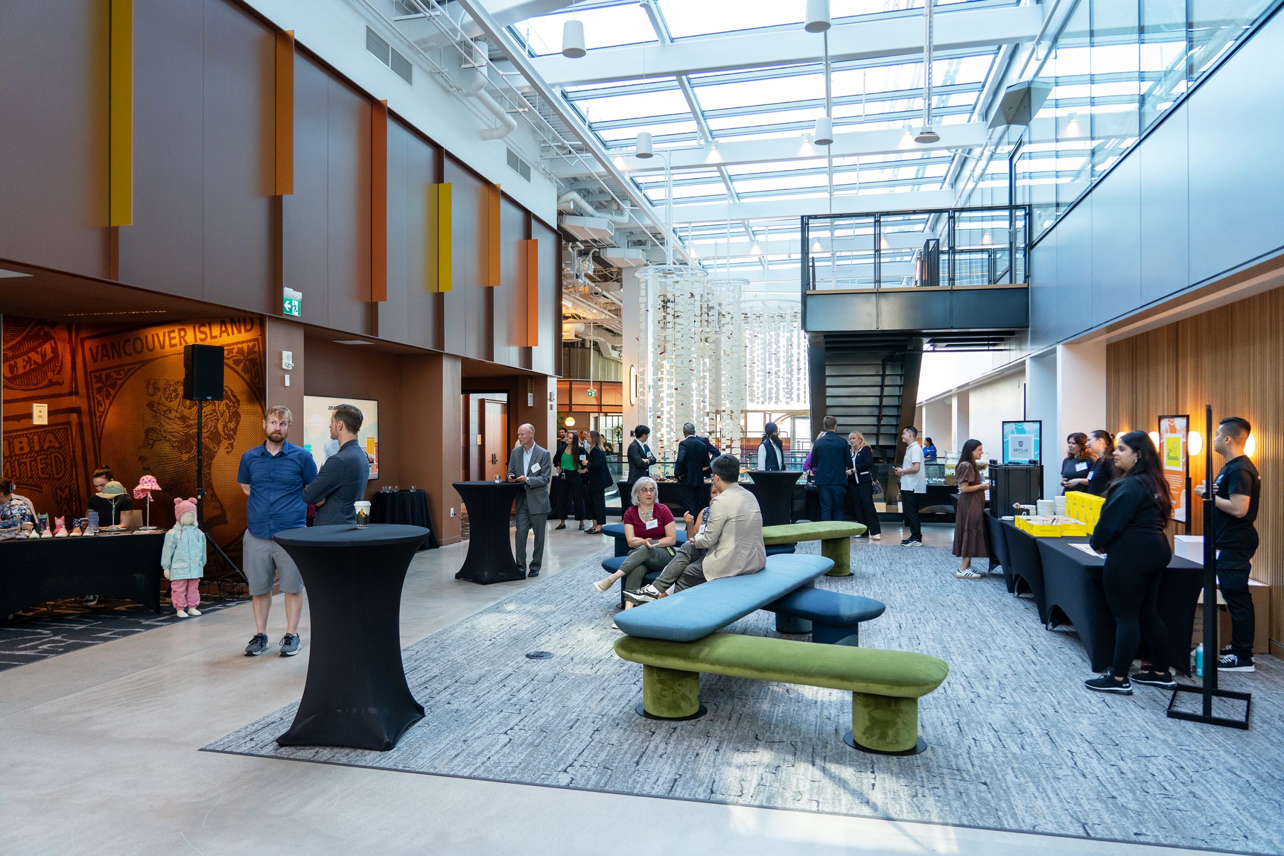 Amazon unveils new atrium at The Post building in Vancouver - B+H ...